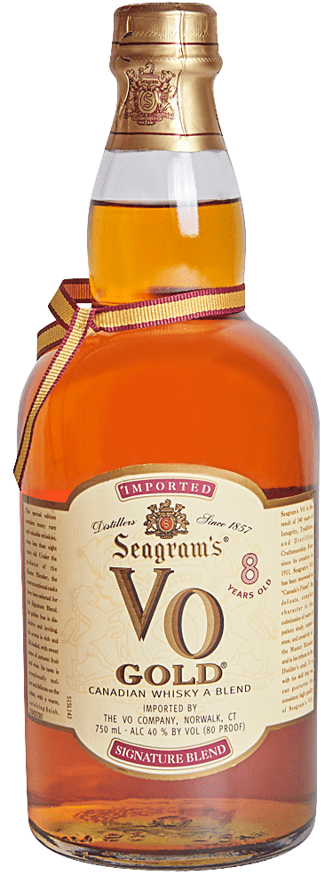 Seagram's VO Gold 8 Year Old Canadian Whisky – Canal's Liquors Pennsauken